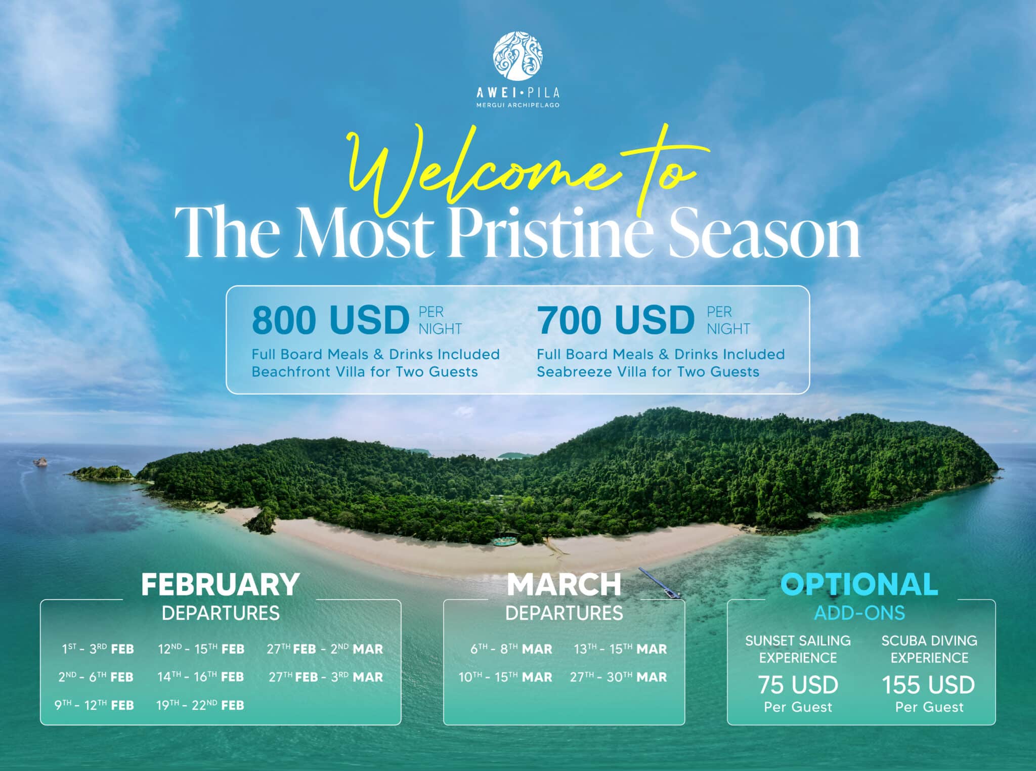 Awei Pila | Private Island Resort | Mergui Archipelago